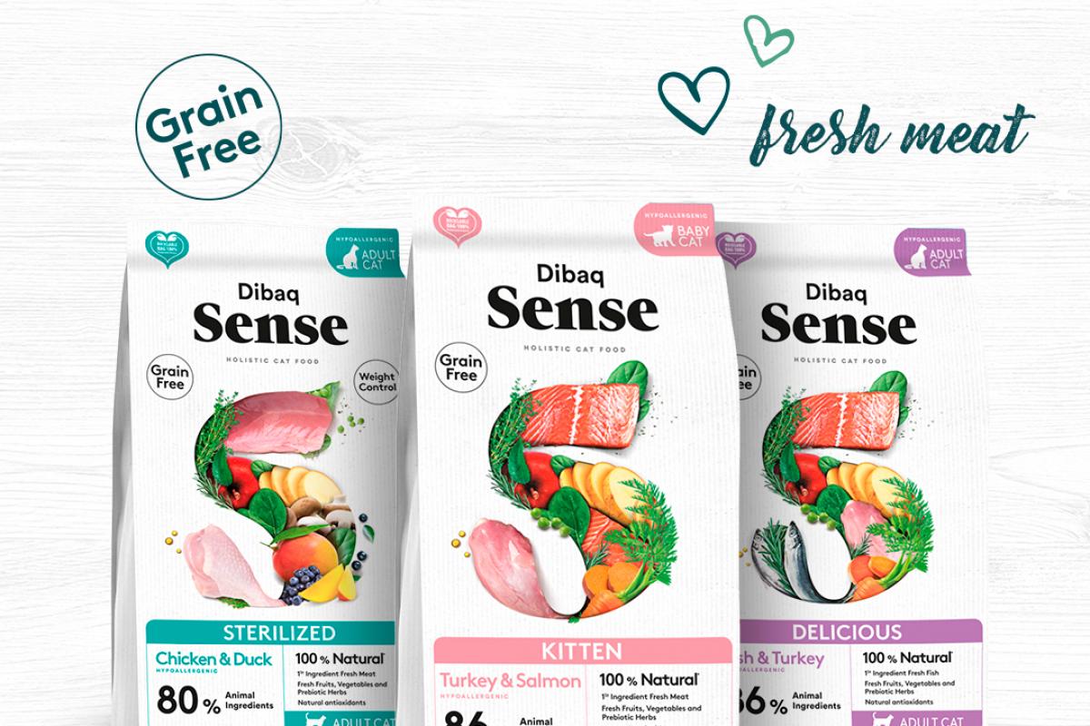 Dibaq presenta la nueva gama Hipoalergénica Dibaq Sense Grain Free Cat ...